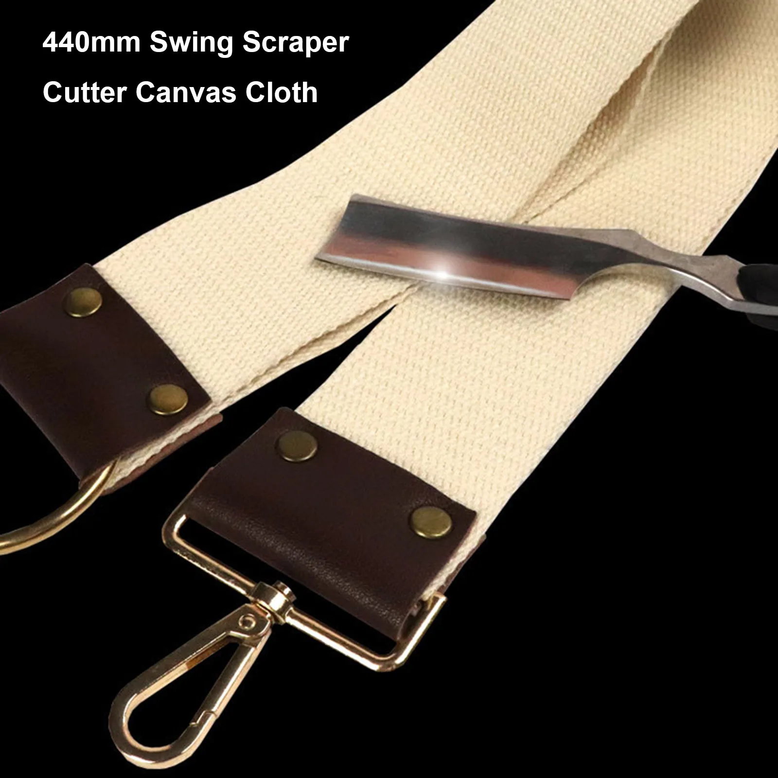 New 44cm Swing Scraper Cutter Canvas Cloth Shaver Razor-blade Scraper ...