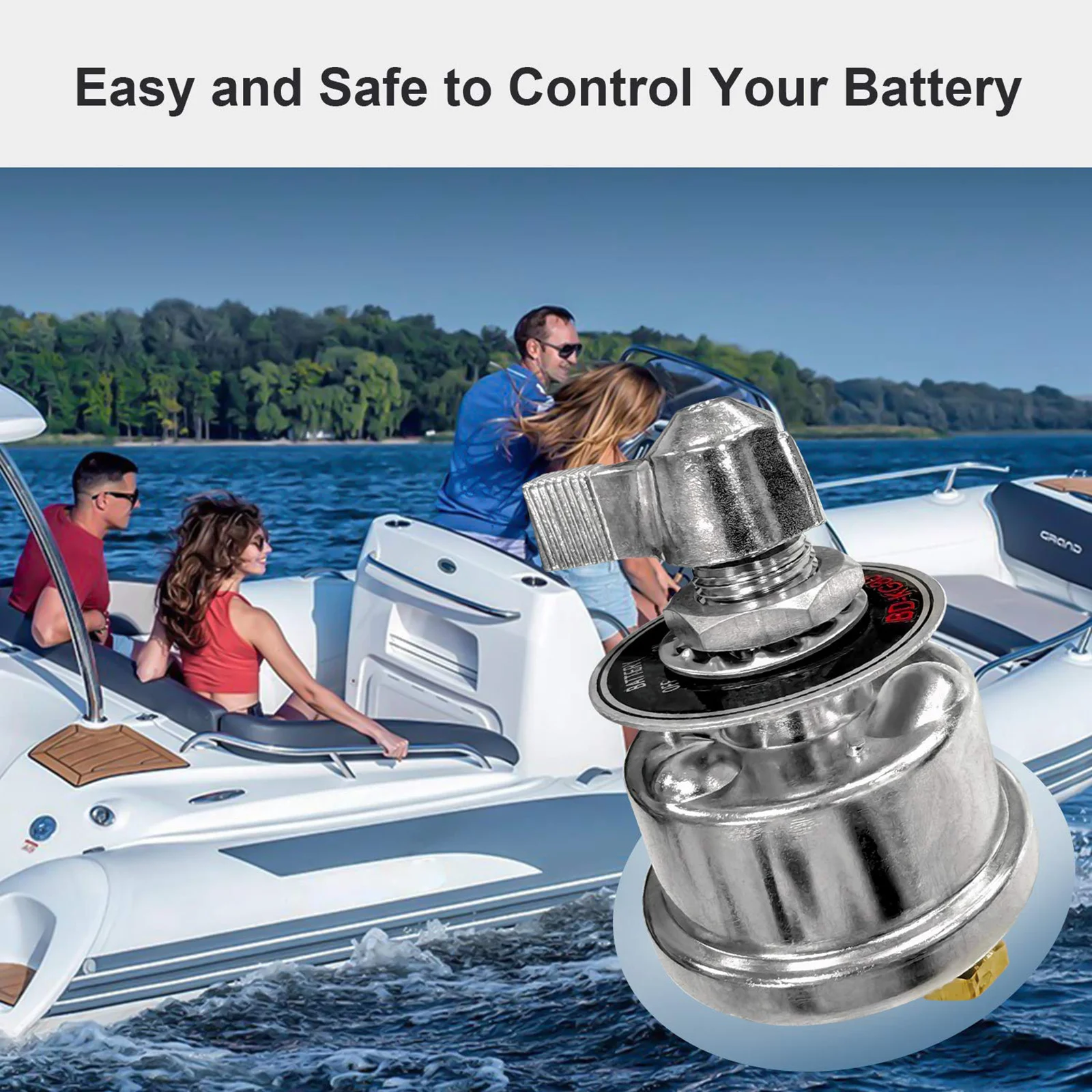 Master Disconnect Switch Kill Cut Off Isolator Switched High Current ...