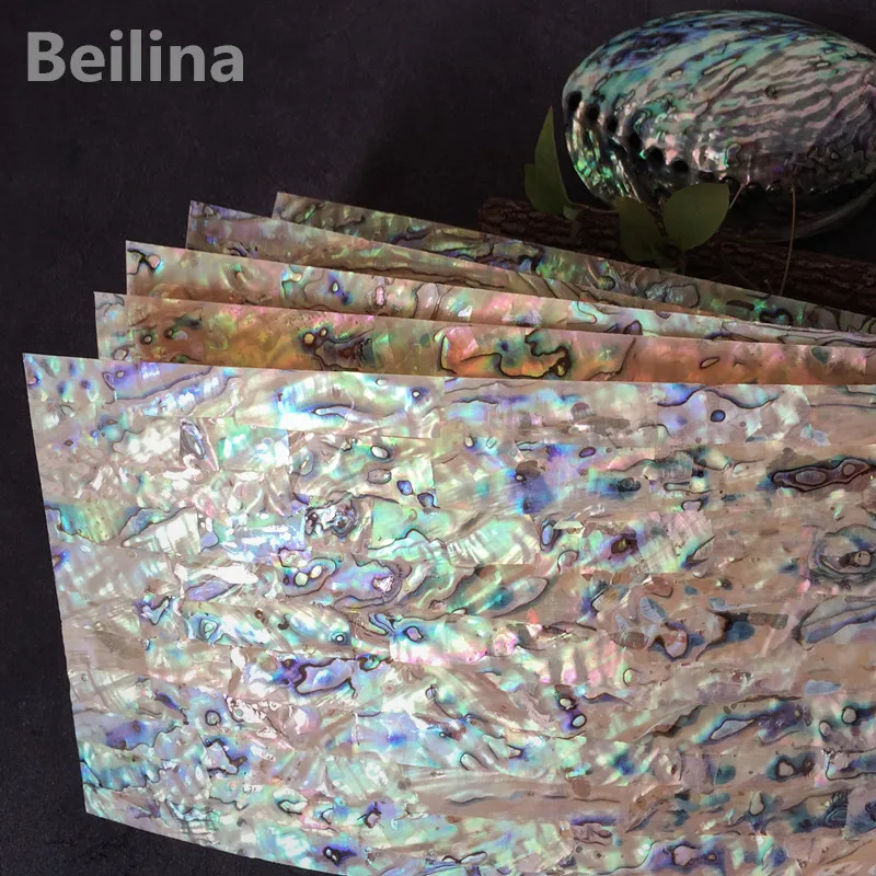 1lot(5pieces) A Grade New Zealand Paua Abalone Shell Laminate Sheet For ...