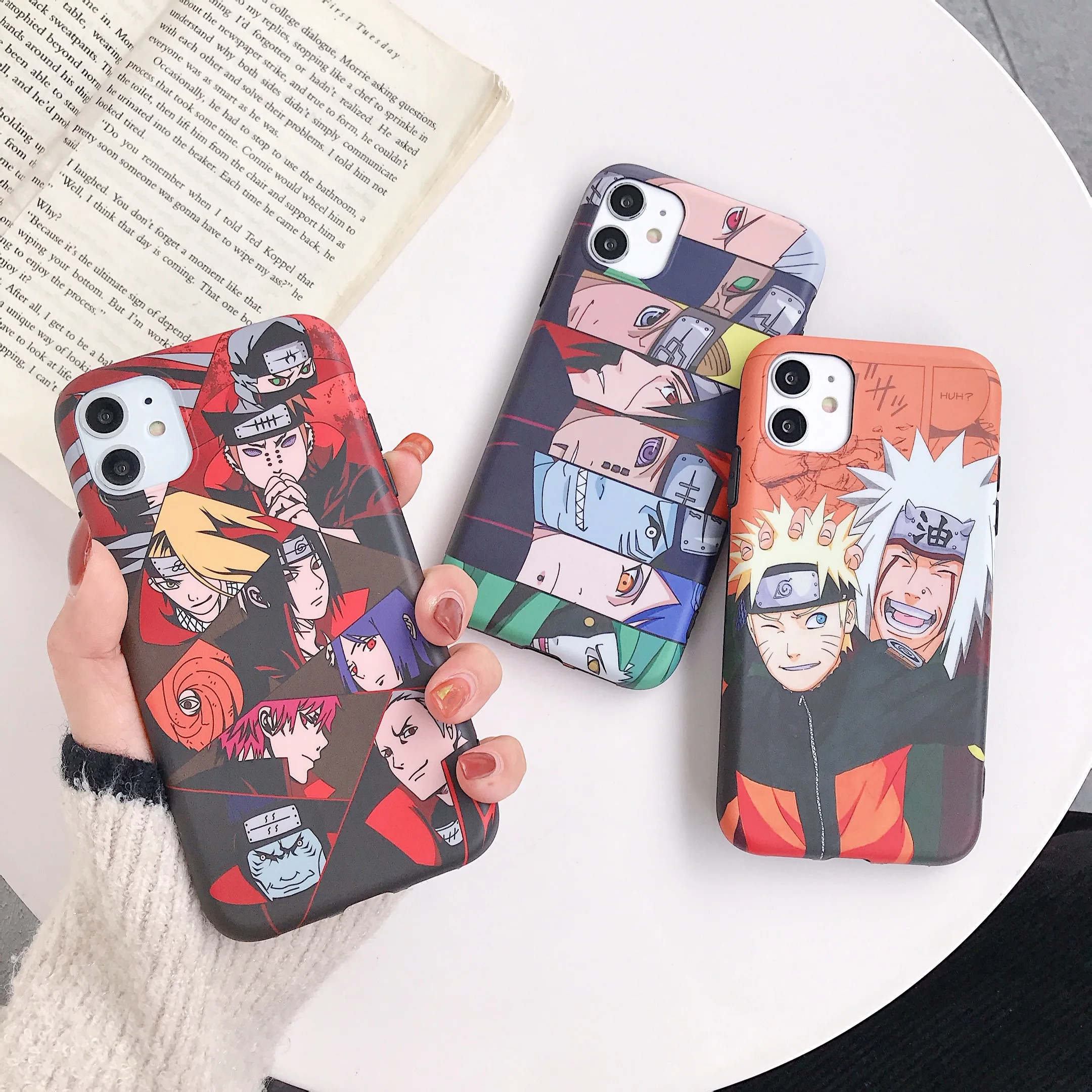 Japan Naruto Anime Akatsuki Pain Uzumaki Jiraiya Phone Case for iPhone ...