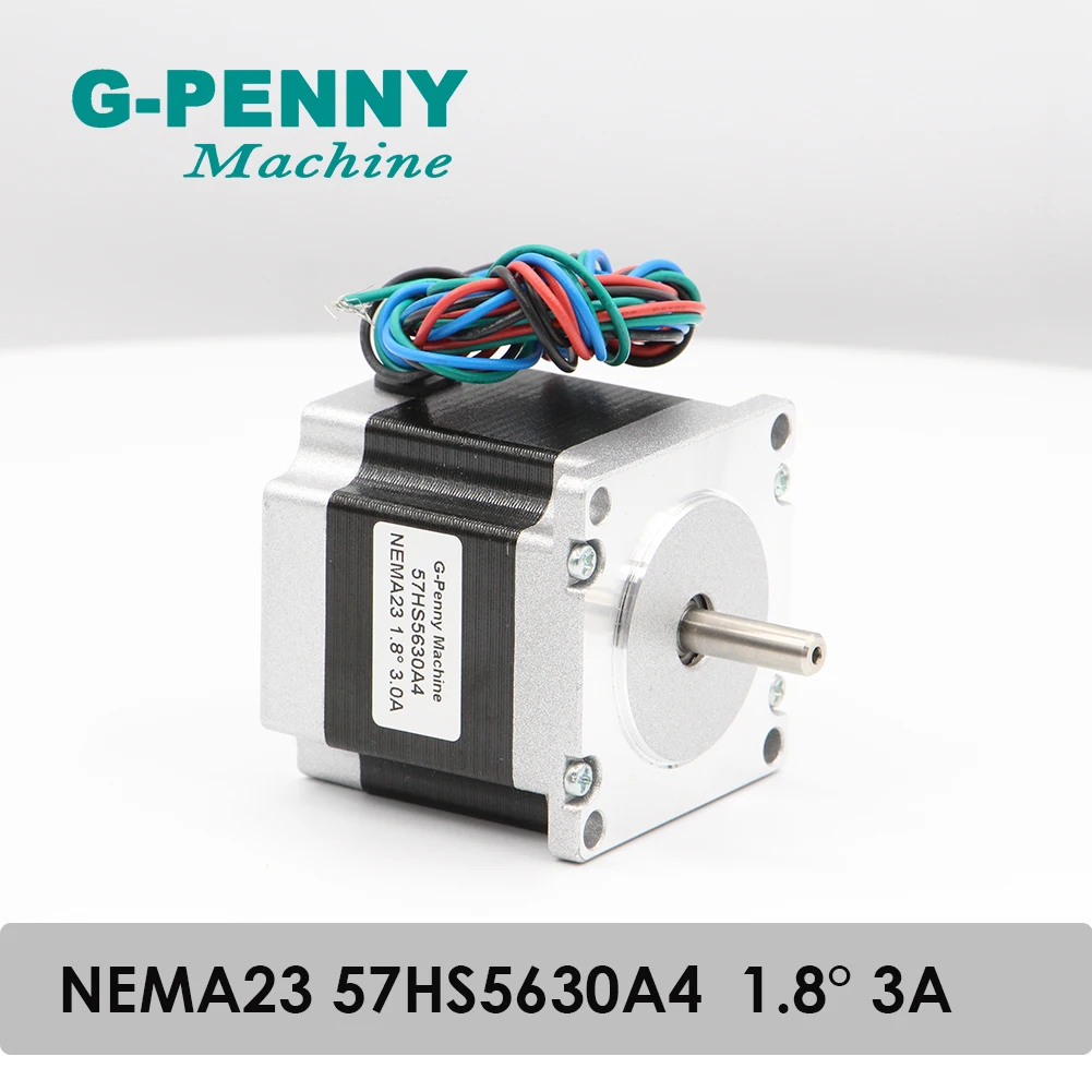 NEMA23 CNC Stepper Motor 57x56mm 3A 1.2N.m shaft D= 8mm / 6.35mm ...