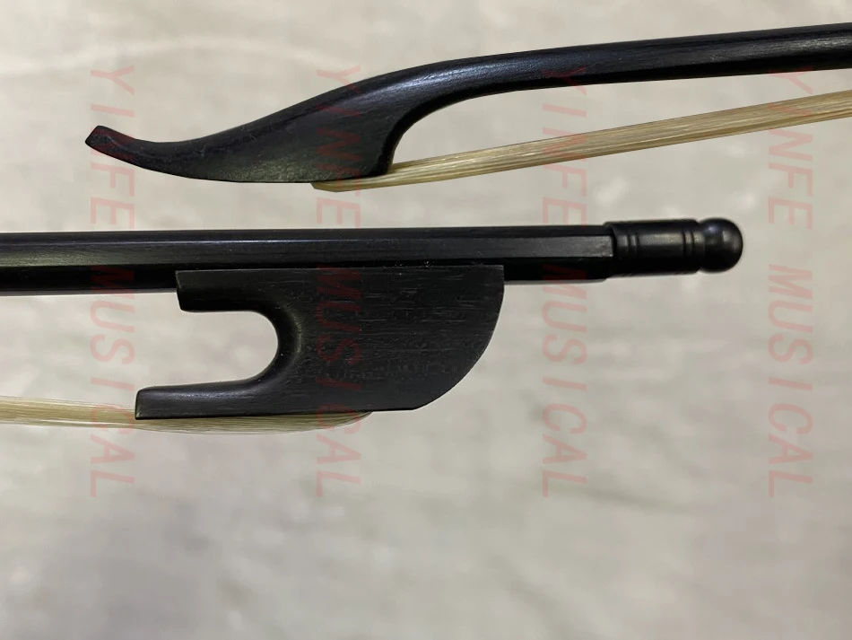 Hot Sale Cheaper Shorter Black Carbon Fiber Baroque Style Violin Bow ...