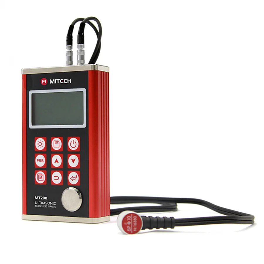 Portable Mt200 Digital Ultrasonic Thickness Gauge - Width Measuring ...