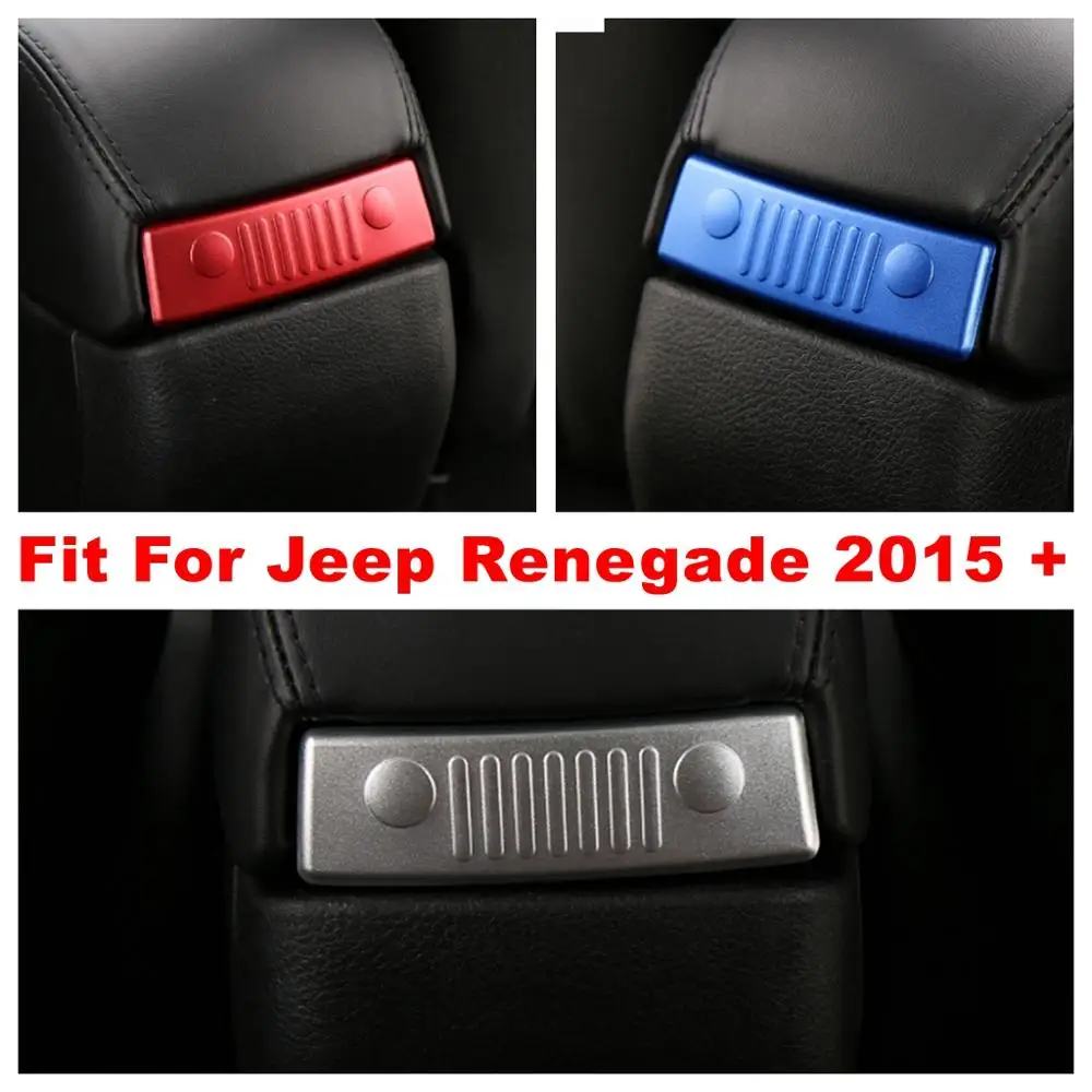 Rear Armrest Arm Rest Box Panel Decoration Cover Trim Fit For Jeep ...