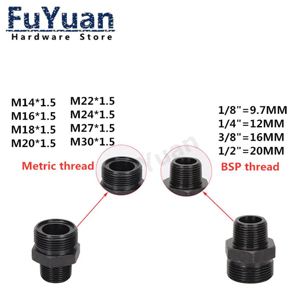 Fittings & Adapters Granite BSP/NPT Adapter Straight Adapter AG-AG GA 1 ...
