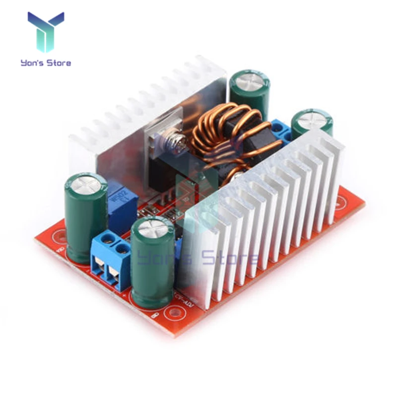 400W 15A DC DC Boost Converter Step Up Power Transformer Supply Voltage ...
