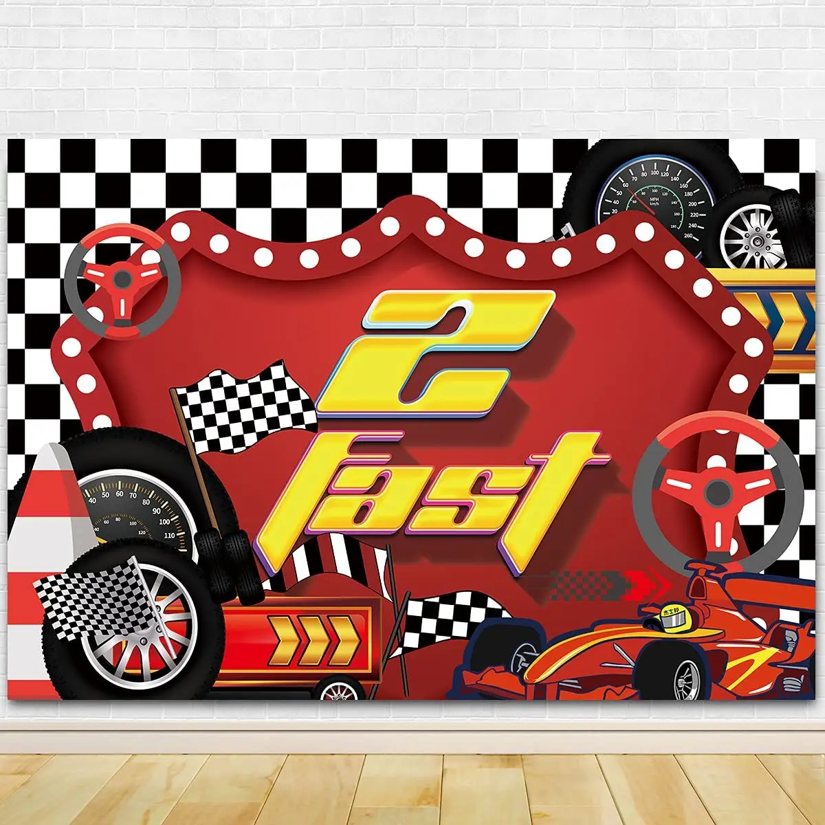 Fast Race Car Cartoon