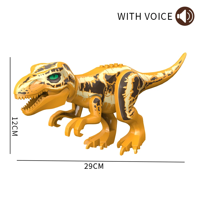 Brutal Raptor Building Jurassic Blocks World 2 MINI Dinosaur Figuras ...