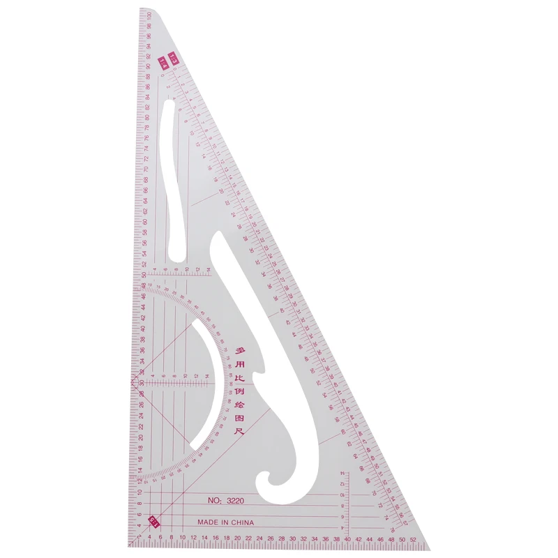 YOKOYAMA-1-3-1-4-1-5-Multi-function-Triangular-Scale-Ruler-Measure ...