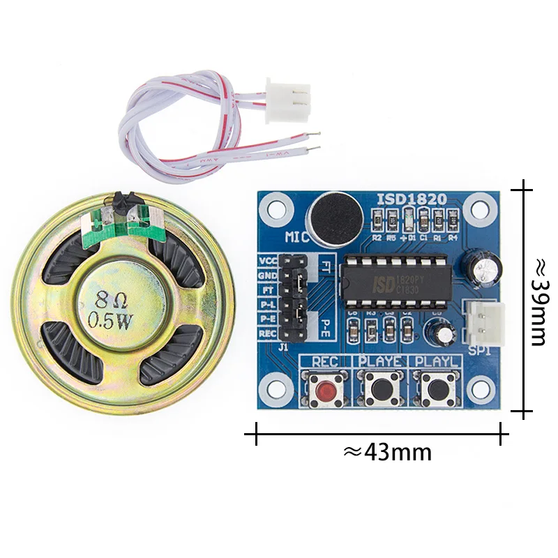 【VA VA VOOM】ISD1820 Recording Recorder With Sound Loudspeaker | Daraz.lk