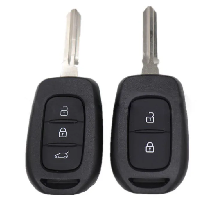2 3 Buttons Remote Key Shell for Renault Replacement Car Key Blanks ...