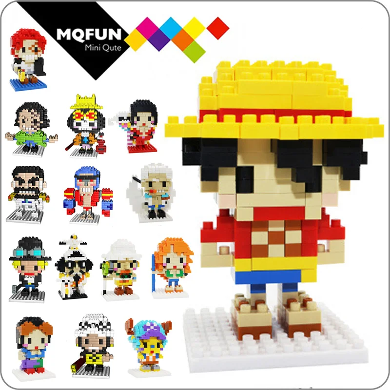 CKL anime Japan Cartoon one piece Luffy Chopper Zoro diamond plastic ...