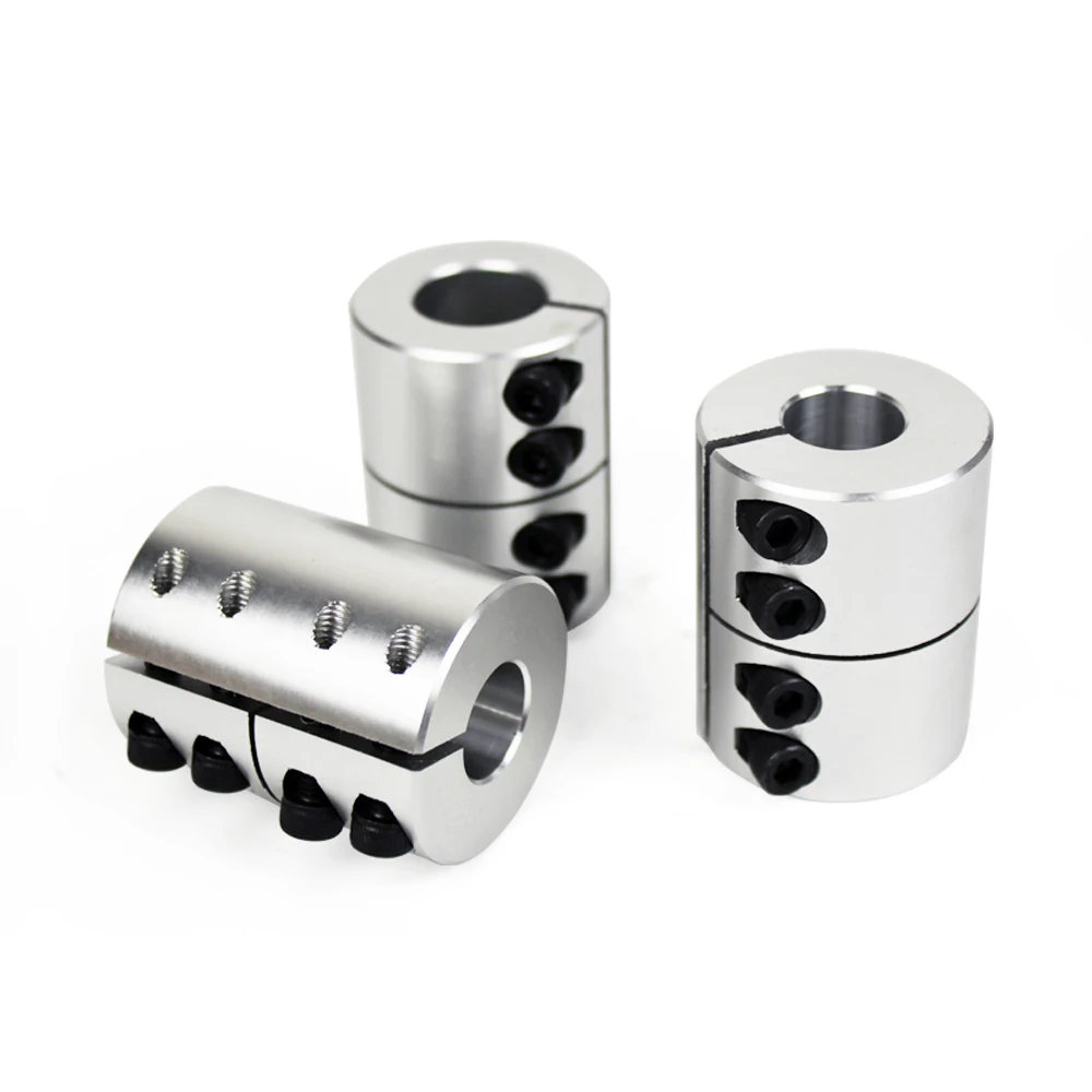 단단한 커플링 샤프트 로드 커플러 섹션 Cnc 스테퍼 모터 조각 기계 나사 D40 L50 샤프트 크기 10 에서 22