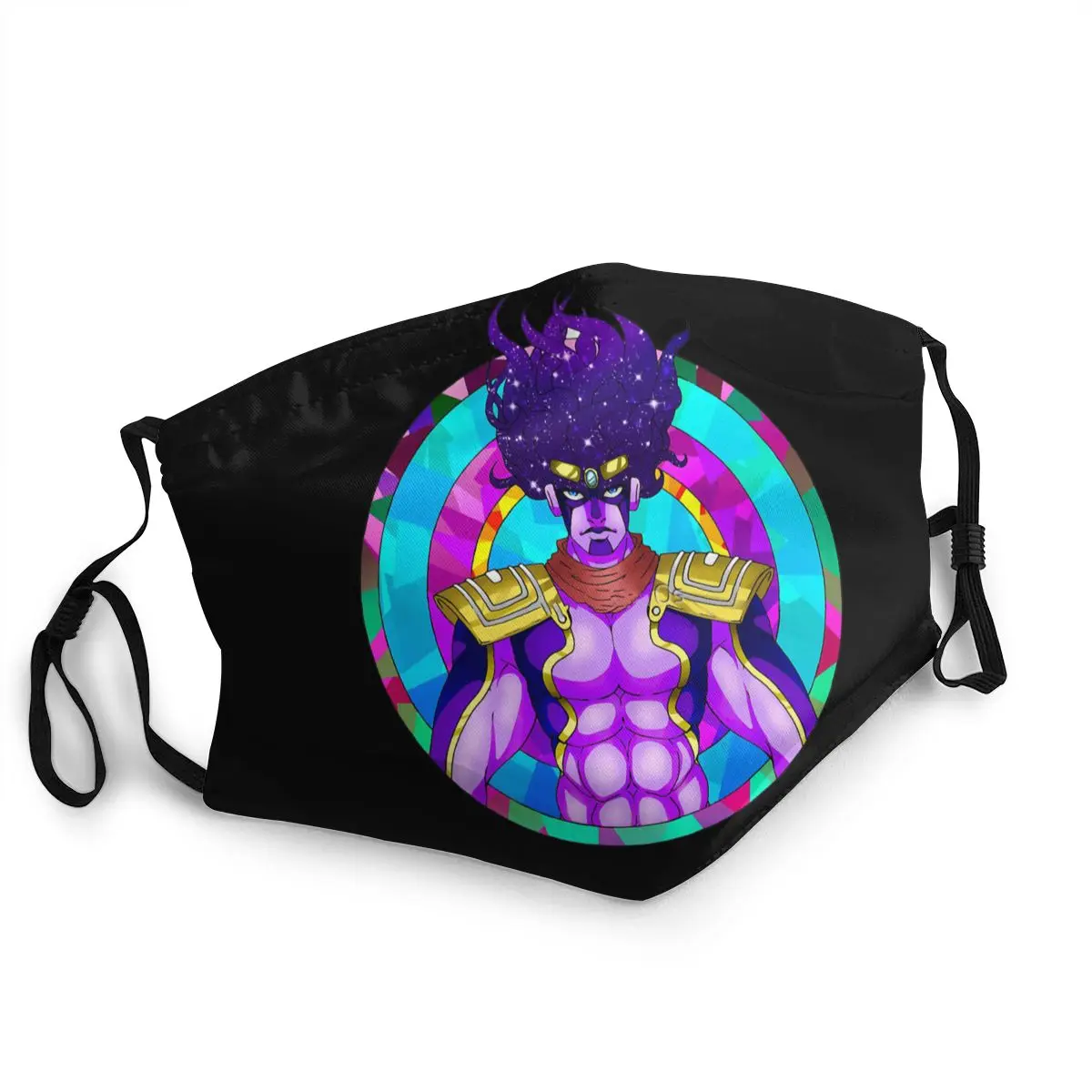 Star Platinum jojo bizarre adventure Facial Protective MASK|Mascarillas ...