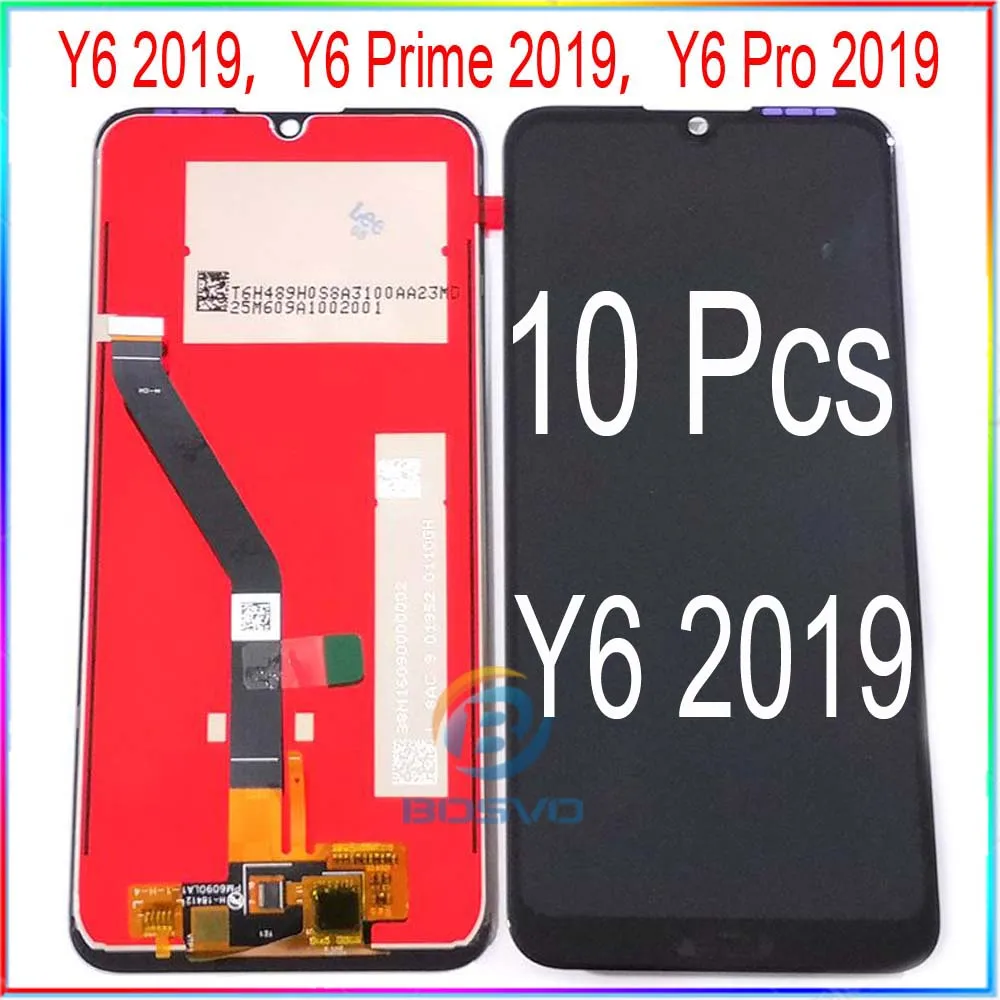 Venta al por mayor 10 piezas / lote para Huawei Y6 2019 LCD Y6 Prime 2019 pantalla Y6 Pro 2019 ...