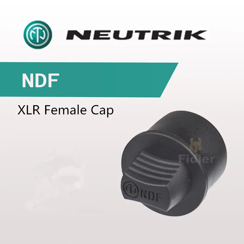 Neutrik Ndf Dust And Moisture Proof Black Rubber Plug Xlr Cannon Female ...
