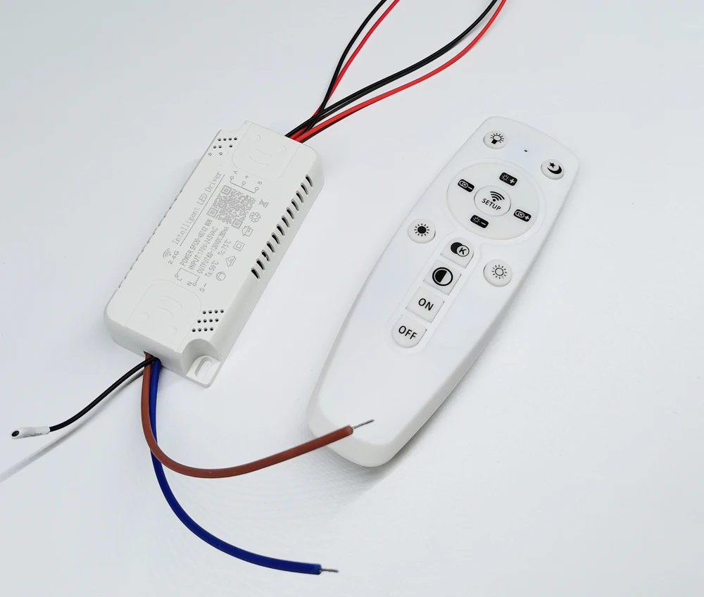 Transformateur d'éclairage,Pilote LED Intelligent APP et télécommande 2.4G LED transformateur ...