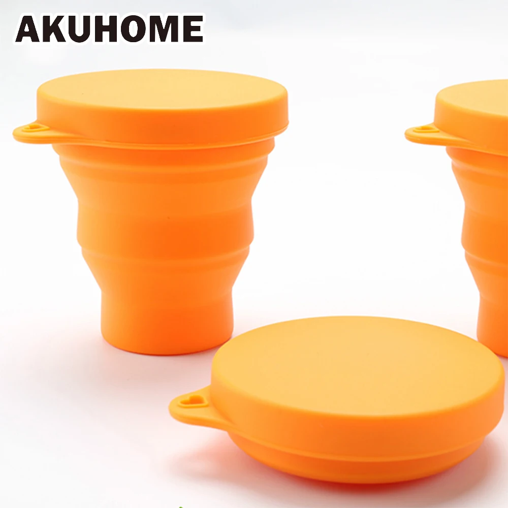 Silicone Foldable Bottle Travel Portable Mini Telescopic Bottle ...