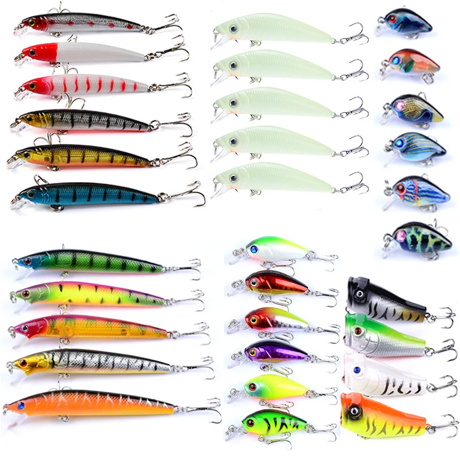 Artificial Baits Kit Sea Bass Fishing | Fishing Lure Set | Spiner ...