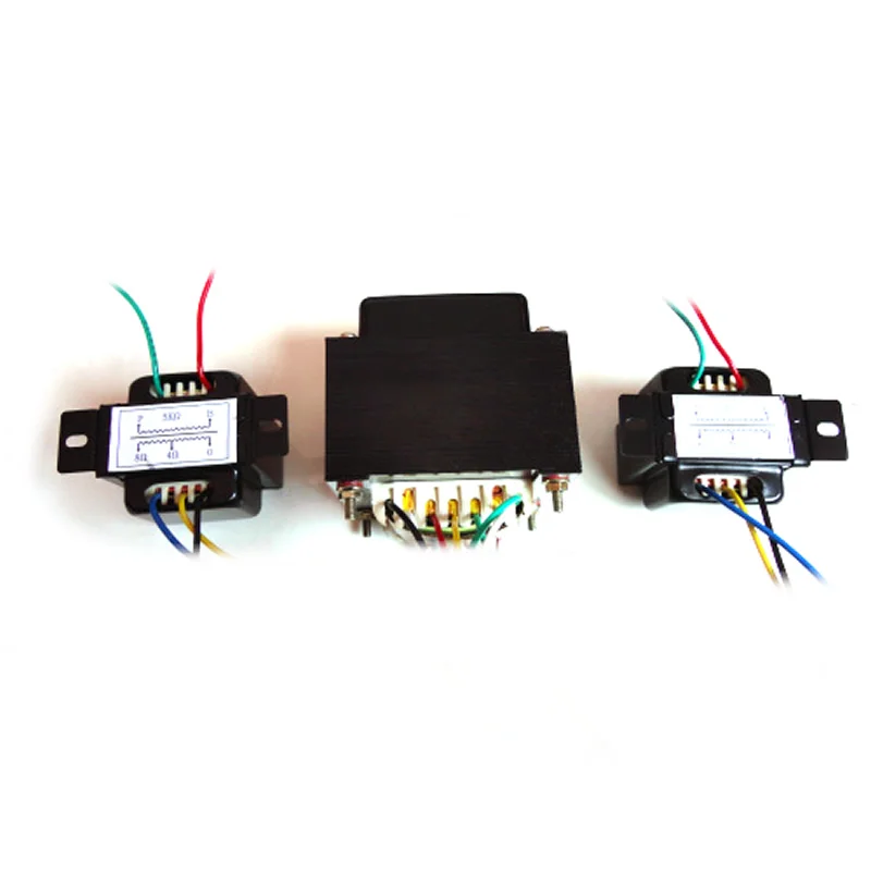 3pcs transformers, 105W power transformer + 5W single-ended transformer ...
