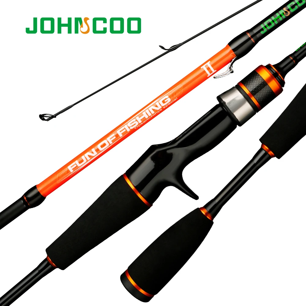 JOHNCOO Fishing Rod Trout1-8g/2-12g Test UL/L 1.68m 1.8m 1.98m 2.1m ...