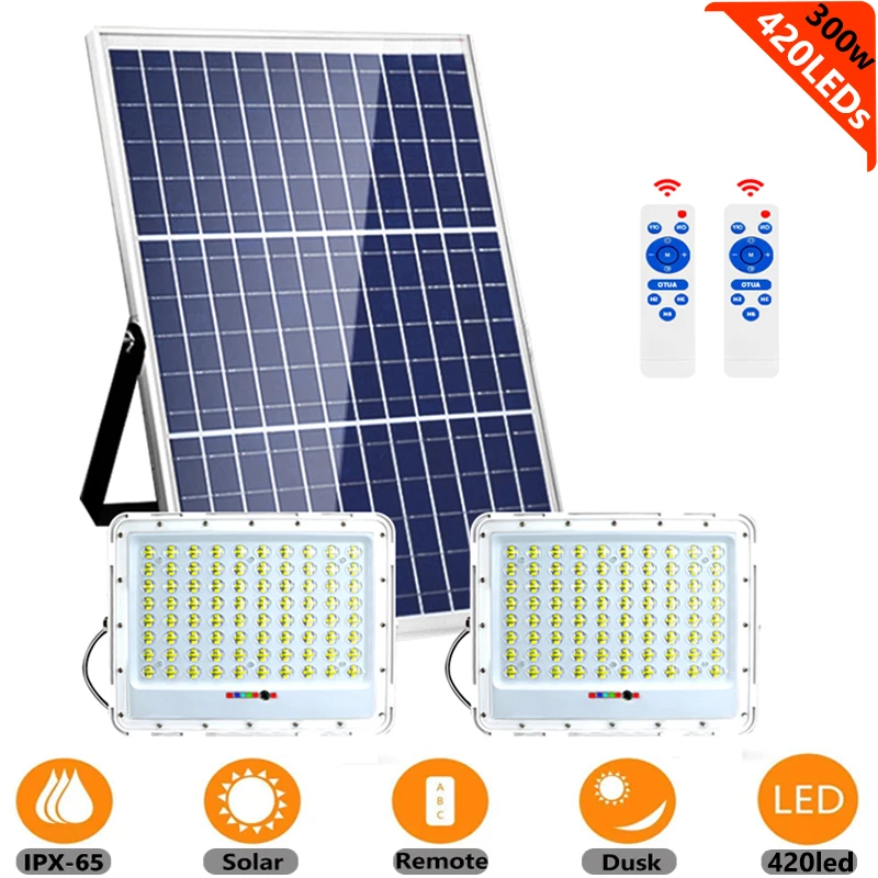 5000w-Solar-Light-Outdoor-Remote-Control-Waterproof-For-Garden-Path ...