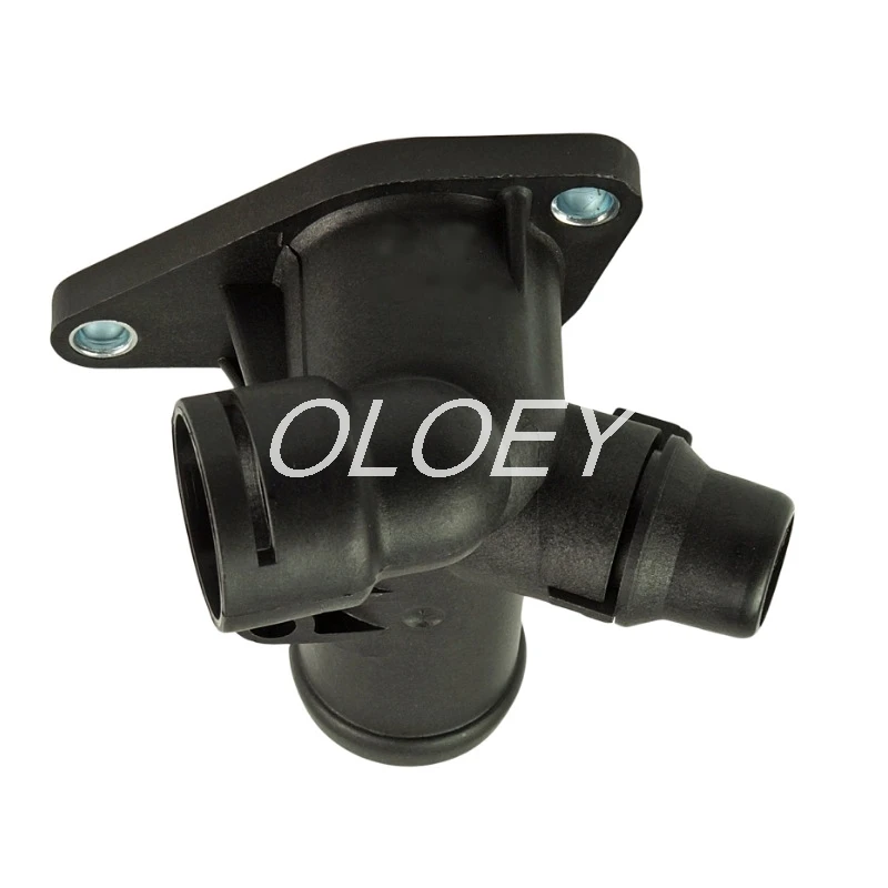 Thermostat Coolant Water Outlet Flange Gasket Hose Housing For Audi ...