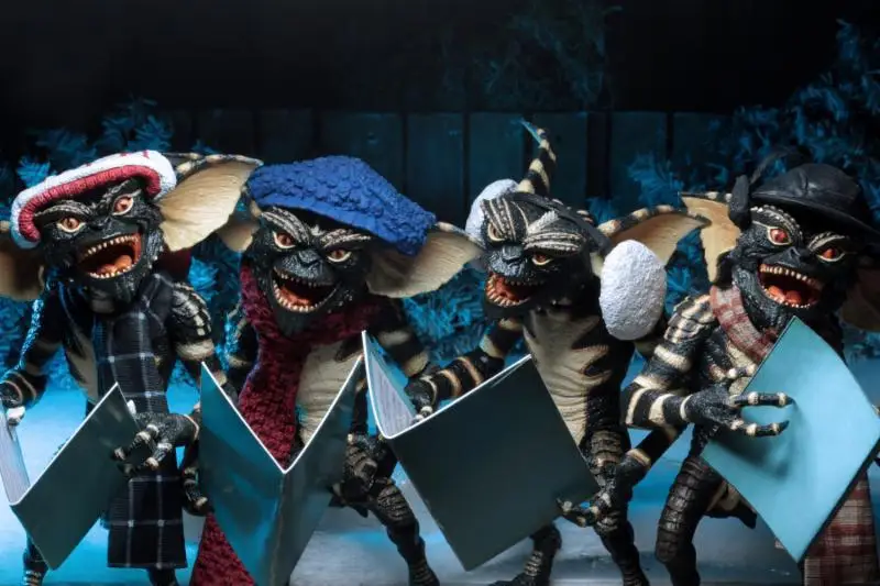 2pcs Original Neca Gremlins Carol Gremlin Action Figure Christmas Model ...