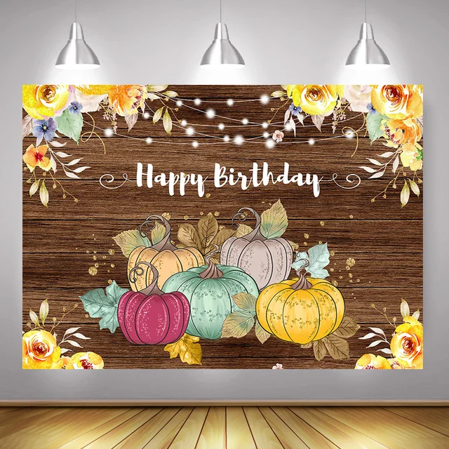 Happy Birthday Pumpkin