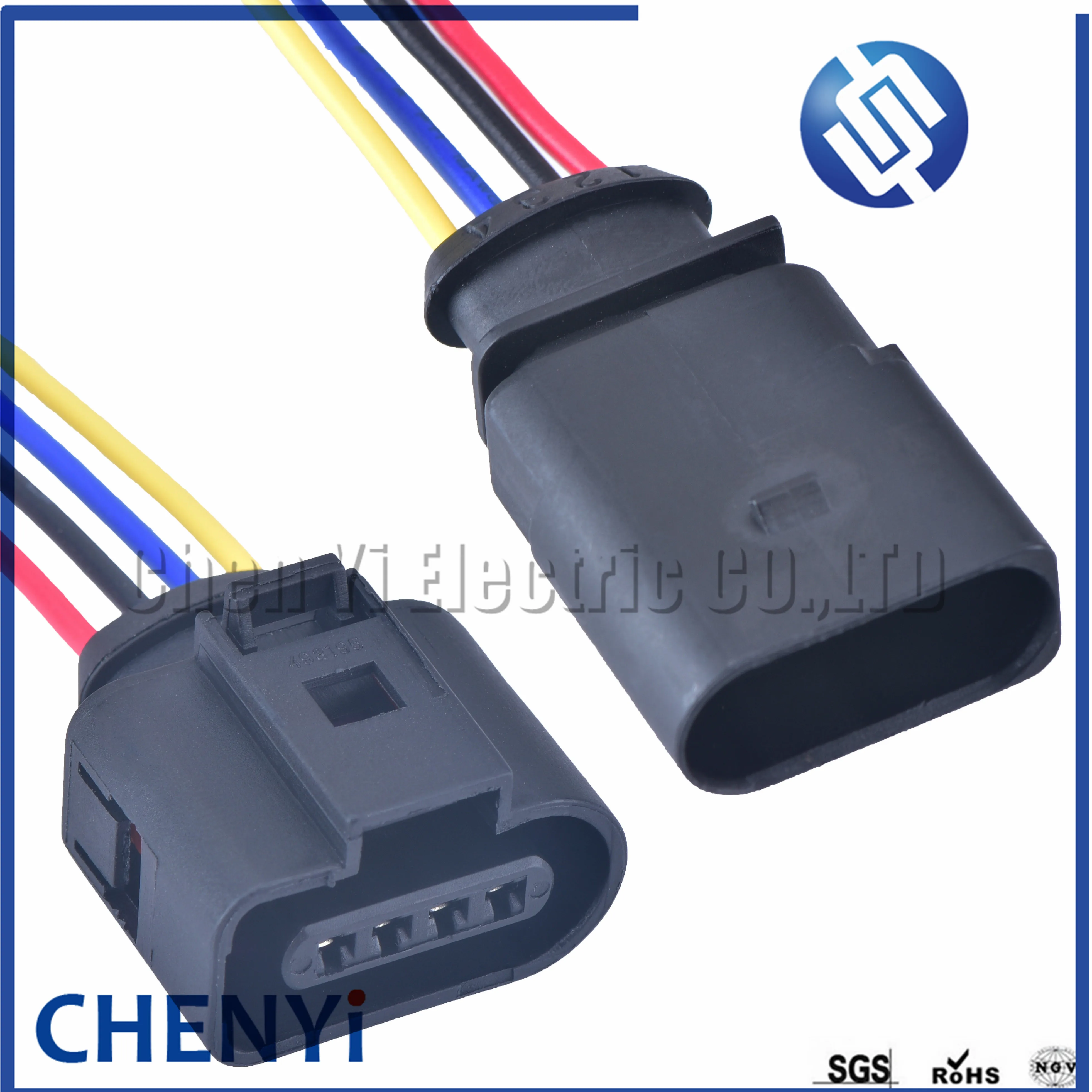 Air Inlet Pressure Sensor Plug | Extension Adapter Connector - 4 Pin 1. ...