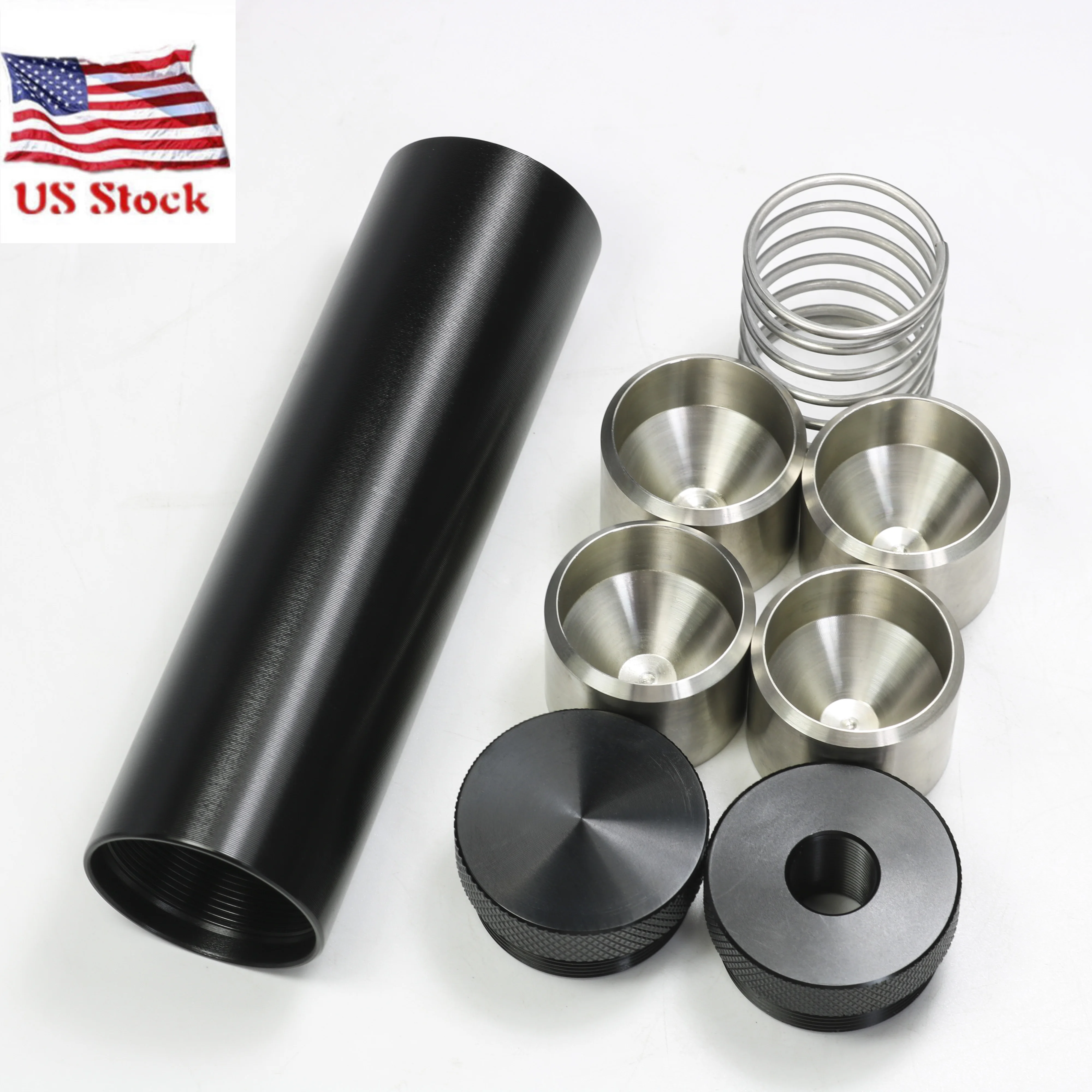 M14x1LH-Low-Profile-D-Cell-4PCS-304-Stainless-Steel-Storage-Cups-For ...