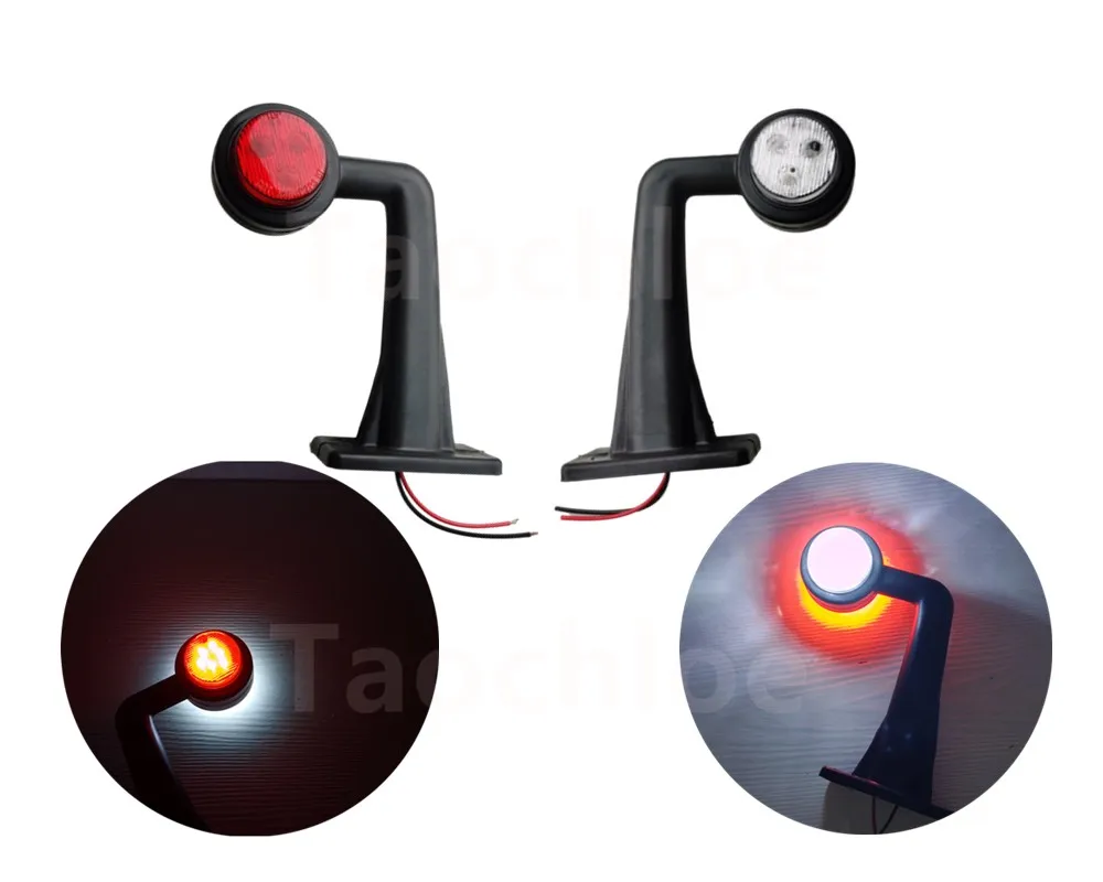 2pcs 12LED Side Marker Indicator Light Lamp Side Marker Lamp For Truck ...