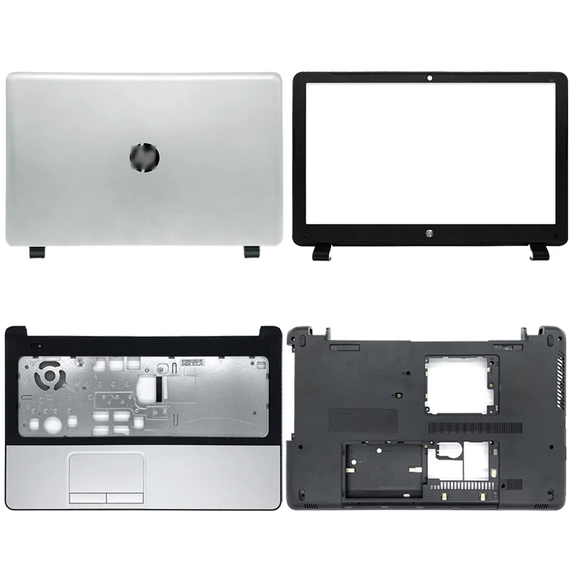 New portable lcd back cover/front frame/pamrest/bottom case for hp ...