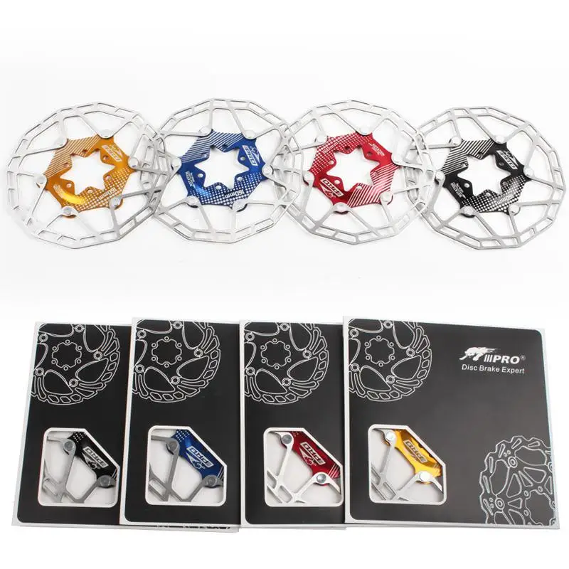 초경량 플로팅 디스크 패드 160mm 80g 자전거 디스크 브레이크 로터 부품 바이크 디스크 브레이크 로터자전거 브레이커