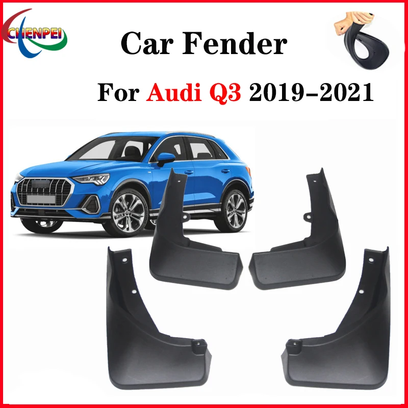 Audi Q3 용 특수 펜더 (일반 버전/스포츠 버전) 2019 2020 2021 Mudflaps 스플래쉬 가드 Mud Flap ...