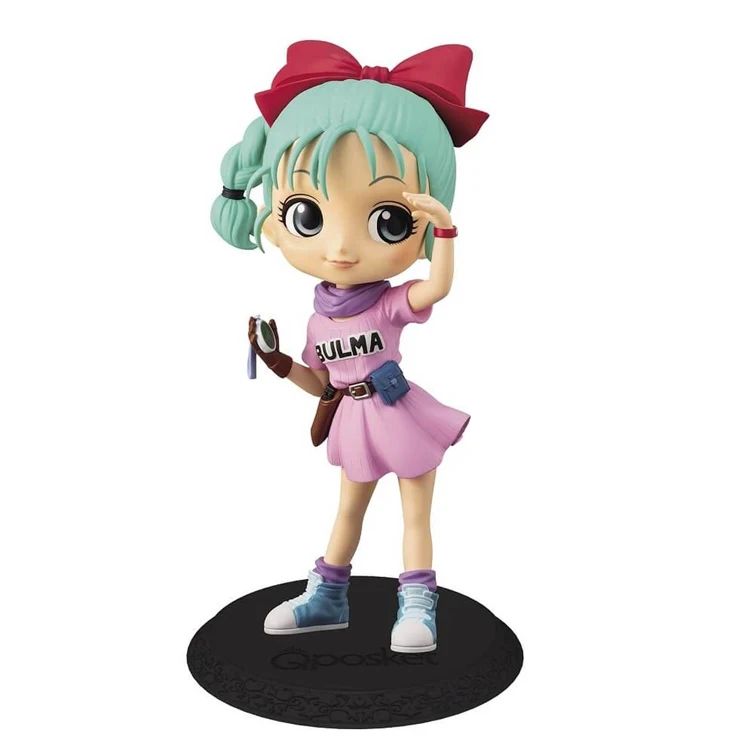 BANDAI Banpresto Original DRAGON BALL Z Bulma Figure Qposket Anime ...