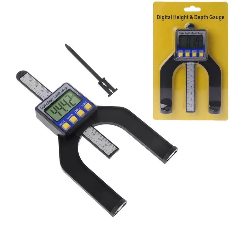 Digital-Depth-Gauge-Digital-Height-Depth-Measuring-Tool-for-Trimmer ...