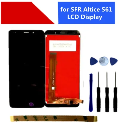 5.45 인치 SFR Altice S61 LCD 디스플레이 매트릭스 + 터치 스크린 디지타이저, 디지타이저 패널 센서 렌즈 유리 어셈블리|휴대폰 터치 패널| - AliExpress