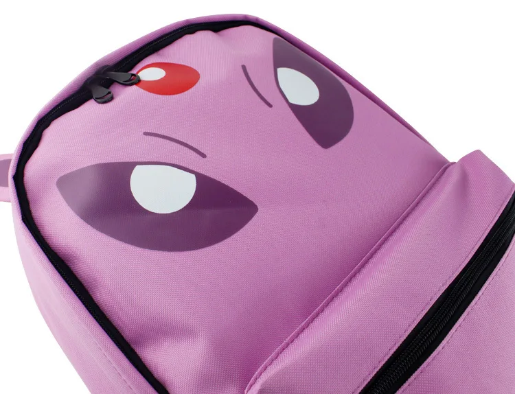 Pokemon Hunter Eevee Bulbasaur Anime Pink Backpack - KawaiiMerch.com