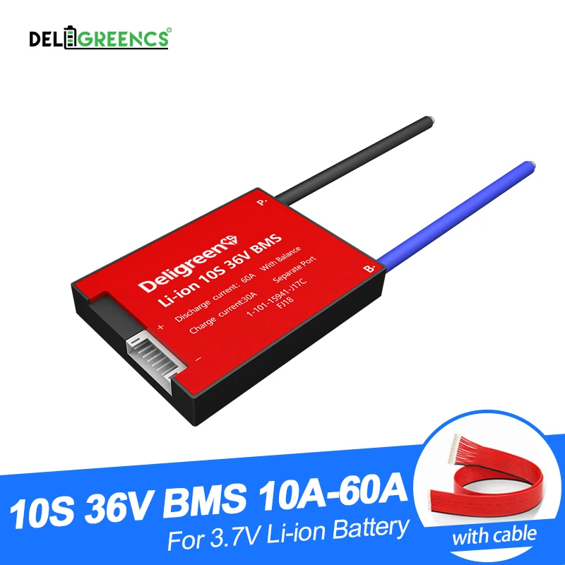 36v 10s Li Ion Battery Bms 15a | Bms 10s 36v 15a 18650 - Battery ...