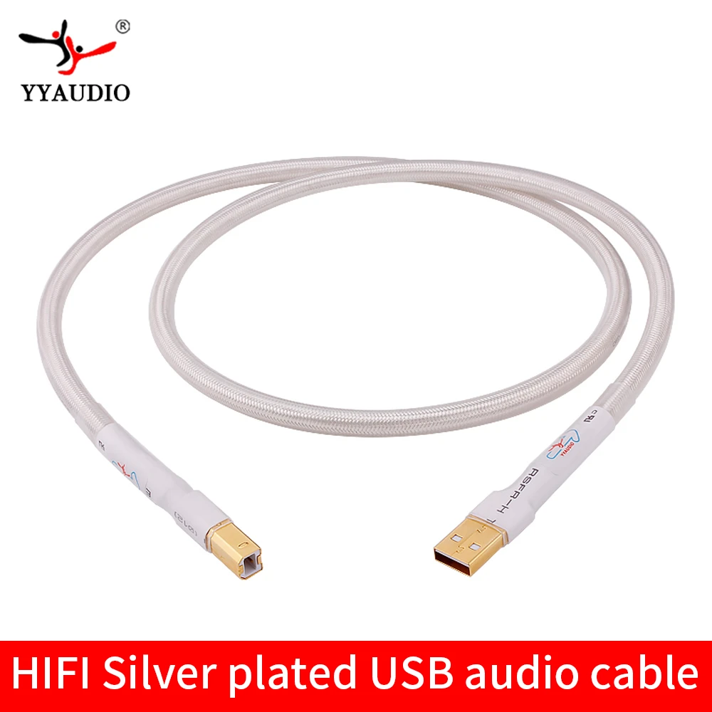 Cables & Interconnects Shield USB Cable Type A to Type B HiFi Data ...