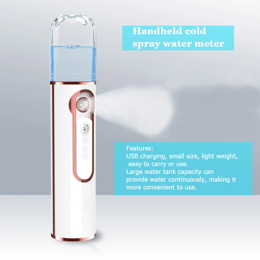 Eyelash Extensions Sprayer Facial Device Usb Charging Face Moisturizing ...