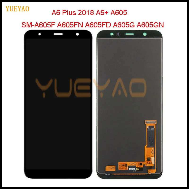 TFT LCD Display Screen For Samsung Galaxy A6+ A6 PLUS SM-A605 A605 ...