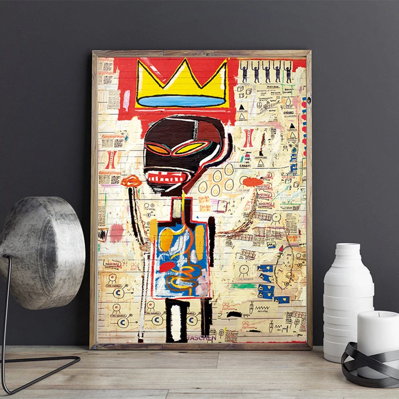 Strukturell Nachteil Glas kunstdruck jean michel basquiat Strom Der Schnee ist Taste