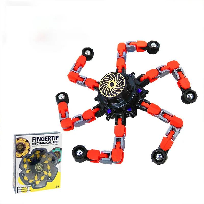 Deformable Robot Fidget Spinner Decompression Toy - FunToyLab