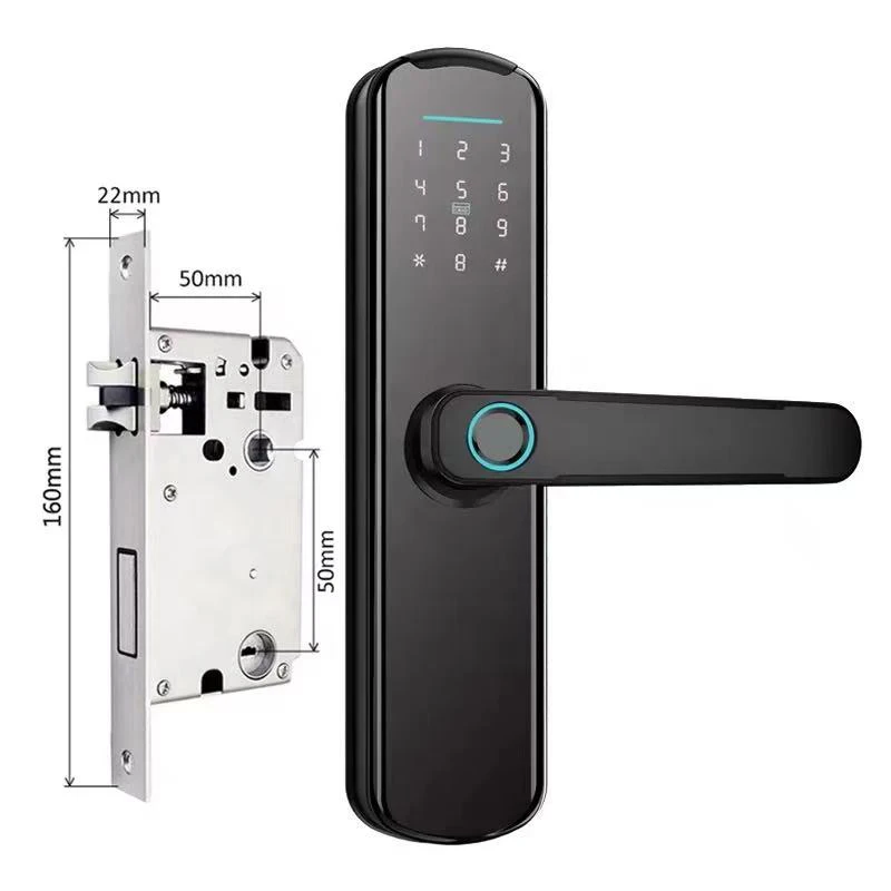Factory-Price-Qleung-S807L-TTlock-Digital-Passcode-Card-Key-Finger ...