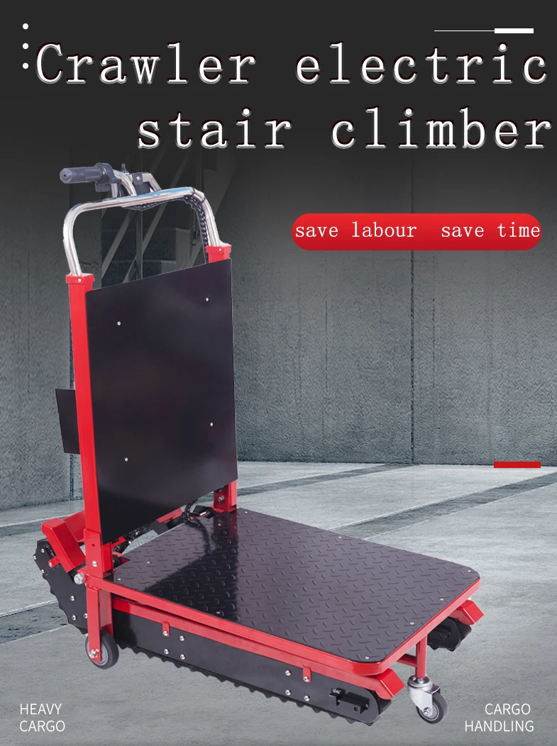 crawler electric stair climber foldable powered trolley stair climbing ...