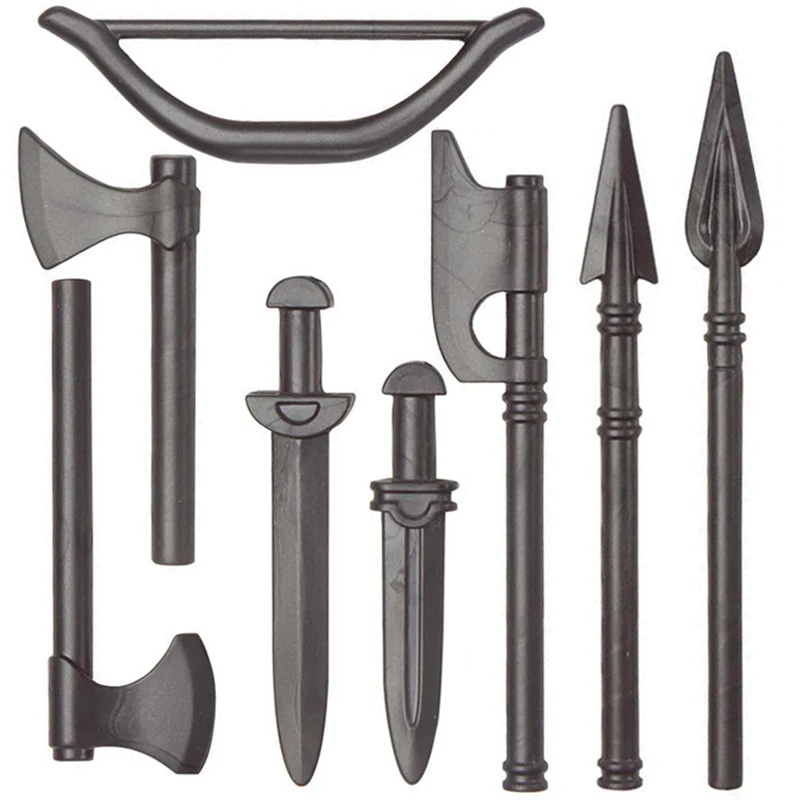 Koruit Mediaeval Times Knight Rohan Weapons For 4cm Mini Dolls Sword ...