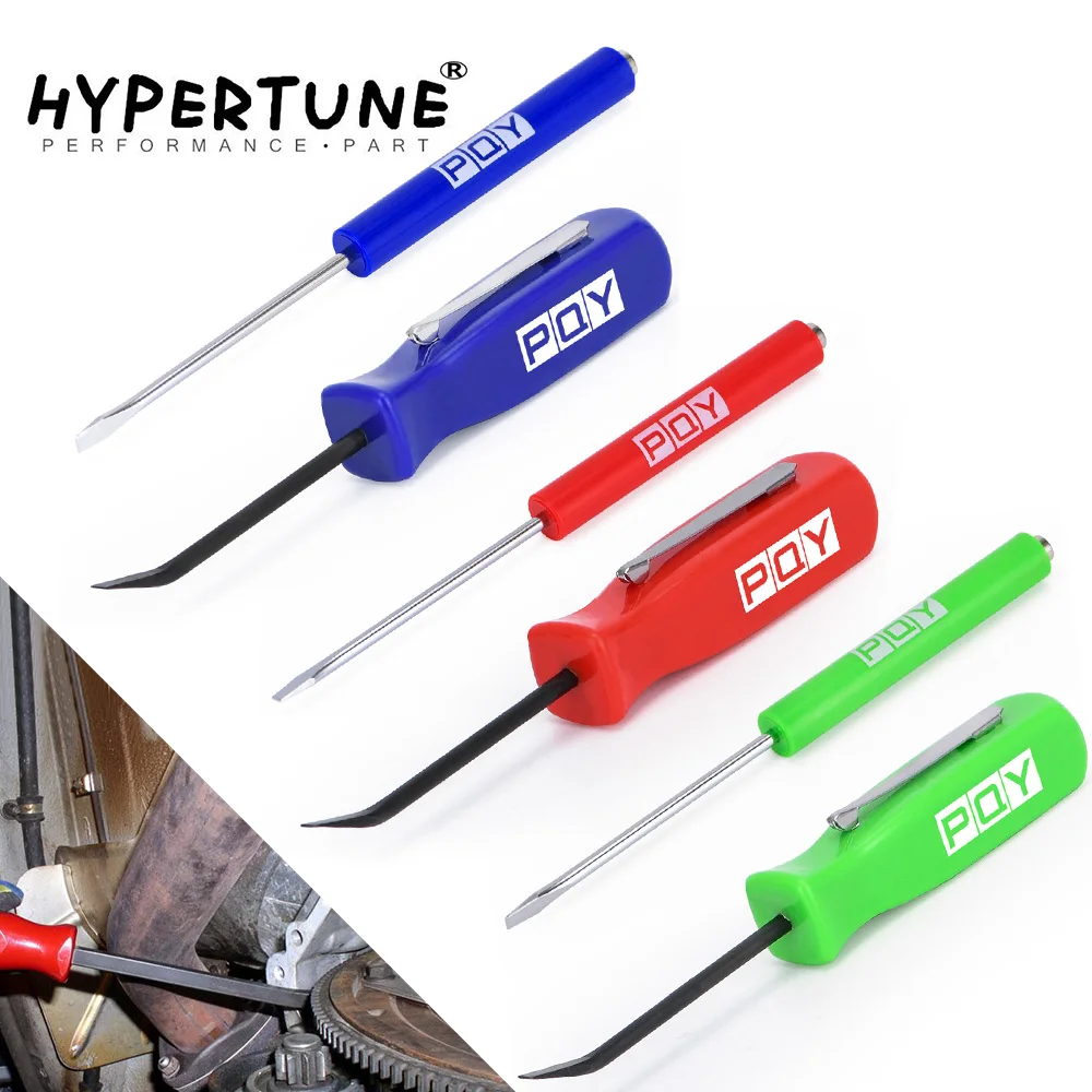 Mini Pocket Clips Screwdriver Strong Magnetic Slotted + Pocket Pry Bar ...
