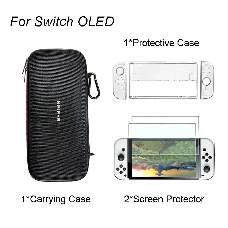 HAIFVA-estuche-de-transporte-de-vidrio-templado-Protector-de-pantalla-pel-cula-transparente ...